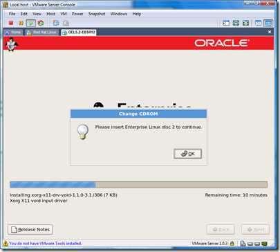Oracle Apps Blog: VMWare Tip – Installing an OS from ISO images